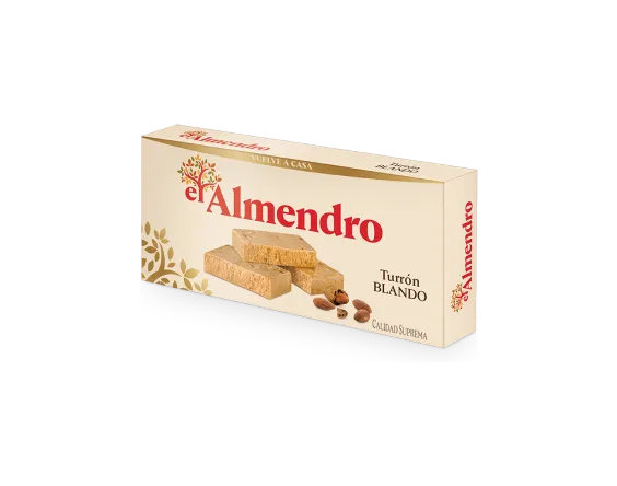 Turrón Blando 250 g - El Almendro